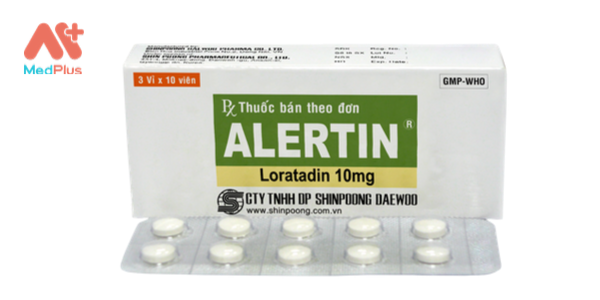 Thuốc Alertin : Liều dùng & lưu ý, hướng dẫn sử dụng, tác dụng phụ ...