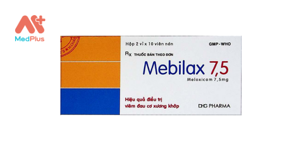 Thuốc Mebilax 7.5 : Liều dùng & lưu ý, hướng dẫn sử dụng, tác dụng phụ ...