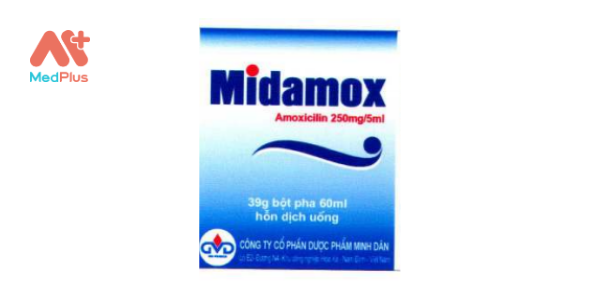 Thuốc Midamox 250mg/ 5ml: Liều dùng, lưu ý, hướng dẫn sử dụng, tác dụng ...