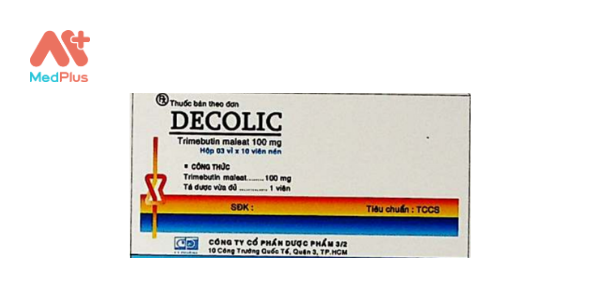 Thuốc Decolic: Liều dùng & lưu ý, hướng dẫn sử dụng, tác dụng phụ ...