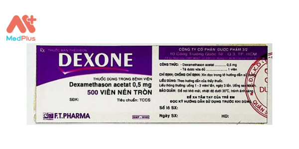 Thuốc Dexone: Liều dùng & lưu ý, hướng dẫn sử dụng, tác dụng phụ ...