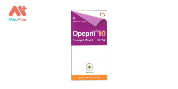 Thuốc Opepril 10: Liều dùng & lưu ý, hướng dẫn sử dụng, tác dụng phụ ...