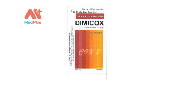 Thuốc Dimicox : Liều dùng & lưu ý, hướng dẫn sử dụng, tác dụng phụ ...