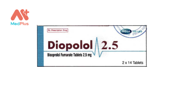 Thuốc Diopolol 2.5 : Liều dùng & lưu ý, hướng dẫn sử dụng, tác dụng phụ ...
