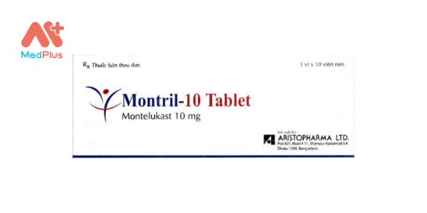 Thuốc Montril-10 tablet : Liều dùng, lưu ý, hướng dẫn sử dụng, tác dụng ...