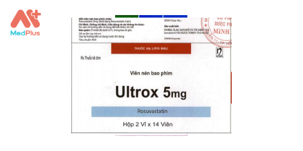 Thuốc Ultrox 5mg: Liều dùng & lưu ý, hướng dẫn sử dụng, tác dụng phụ ...