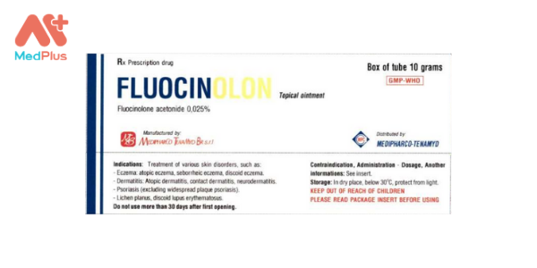 Thuốc Fluocinolon: Liều dùng & lưu ý, hướng dẫn sử dụng, tác dụng phụ ...