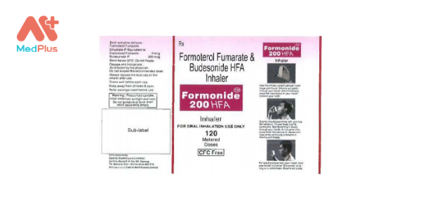 Thuốc Formonide 200 Inhaler: Liều dùng & lưu ý, hướng dẫn sử dụng, tác ...
