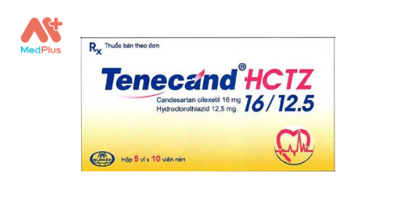 Thuốc Tenecand HCTZ 16/12.5: Liều dùng & lưu ý, hướng dẫn sử dụng, tác ...