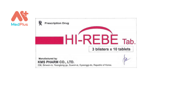 Thuốc Hi-Rebe Tab.: Liều dùng & lưu ý, hướng dẫn sử dụng, tác dụng phụ ...