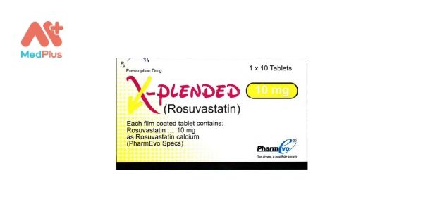 Thuốc X-Plended Tablet 10mg: Liều dùng & lưu ý, hướng dẫn sử dụng, tác ...