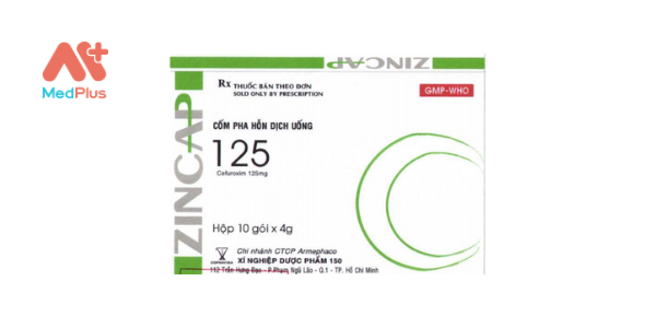 Thuốc Zincap 125: Liều dùng & lưu ý, hướng dẫn sử dụng, tác dụng phụ ...