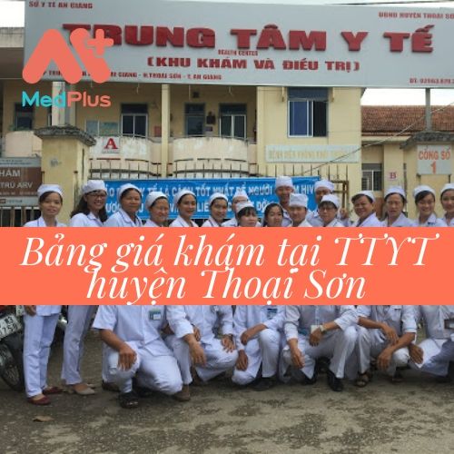 Bảng giá khám tại Trung tâm y tế huyện Thoại Sơn tỉnh An Giang
