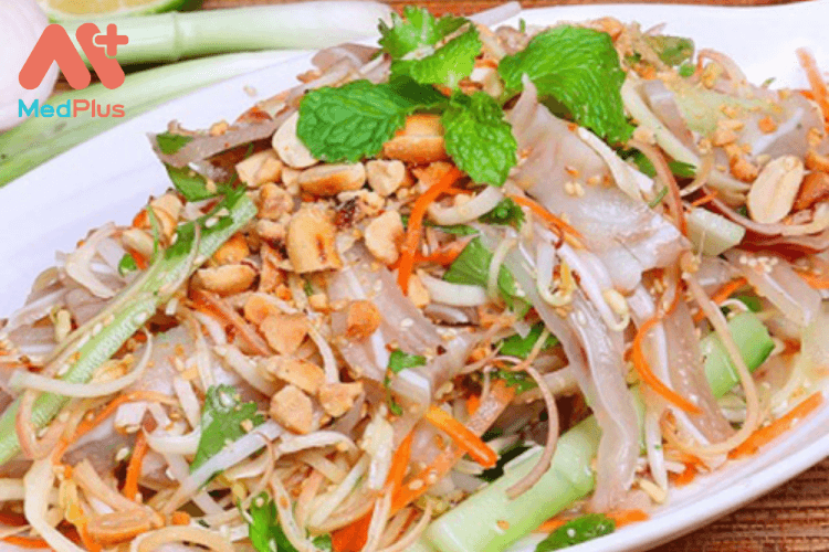 Gỏi vịt xoài xanh chua chua ngọt ngọt ăn ngon tê tái