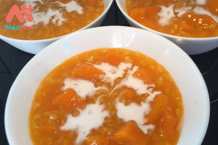 Chè bí đỏ đậu xanh - thức ăn vặt tuyệt vời cho ngày nắng nóng